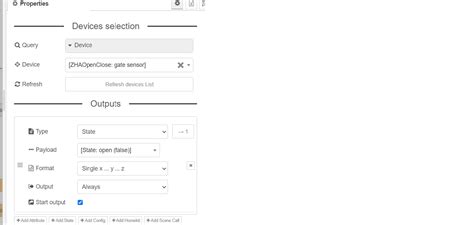 How To Use The Output Of A Door Window Sensor Solved Node Red Home Assistant Community