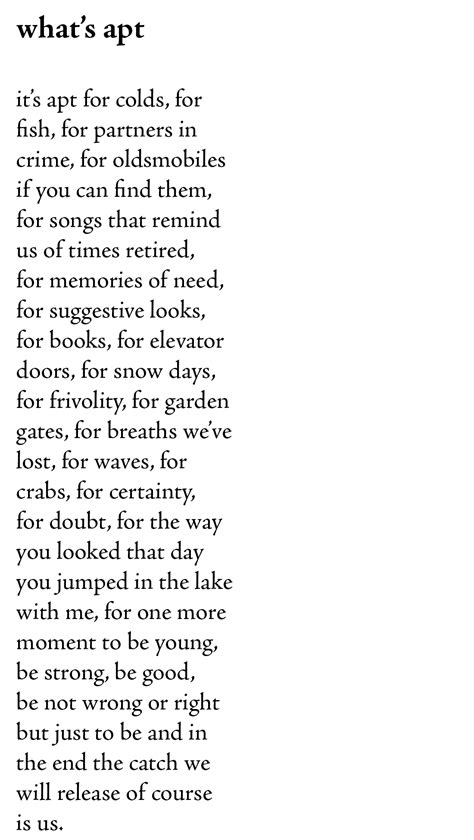 Whats Apt The Poet Projects