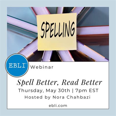 Ebli Evidence Based Literacy Instruction On Linkedin Spellingskills Ebli Eblreads