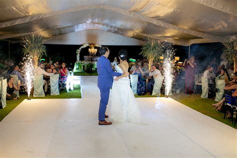 Miriam And Fernando Boda En Jardín Los Chupirules Antón Lizardo