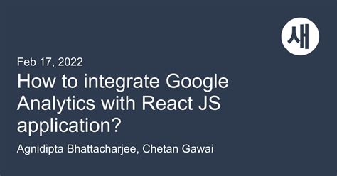 How To Integrate Google Analytics With React Js Application Saeloun Blog