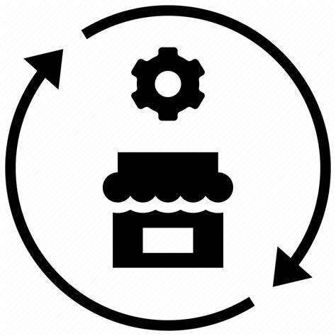 Simplify Automation Optimization Management Business Building Icon