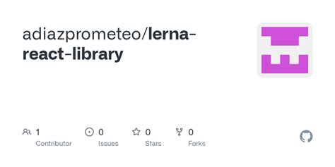 Github Adiazprometeolerna React Library