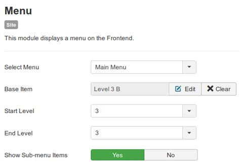 How Do Joomla Menu Levels Work Joomlashack