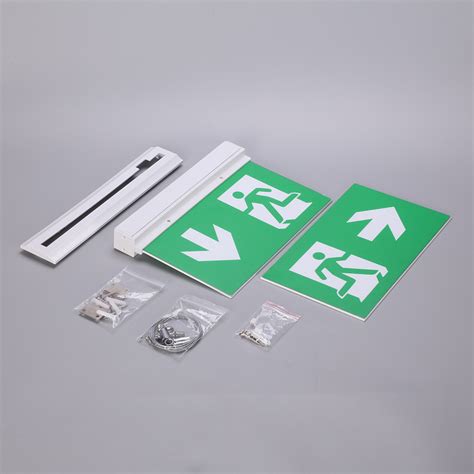Hanging And Wall Mounted LED Electric Emergency Exit Right Exit Sign China Emergency Exit
