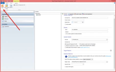 how to use advanced installer for an excel dna project