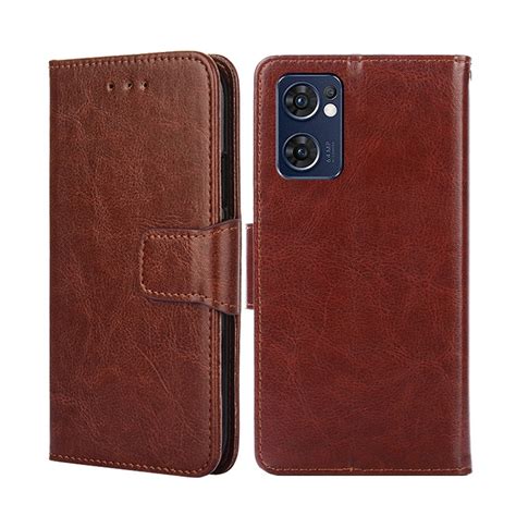 For TCL 30V 5G T781S Crystal Texture Leather Phone Case Brown Alexnld Com