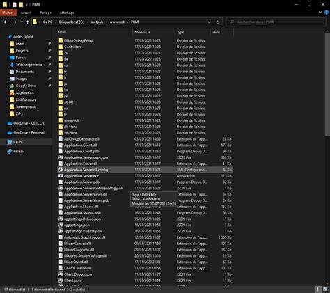 blazor wasm hosted project on iis 404 errors when dll are loaded