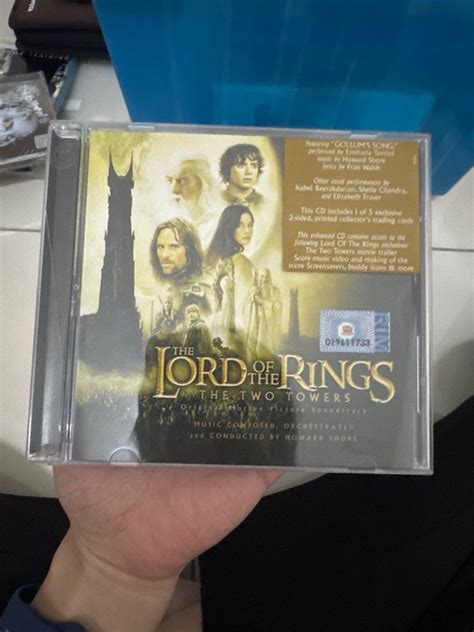 The Lord Of The Rings The Two Towers Soundtrack Cd Hobbies And Toys Music And Media Cds And Dvds