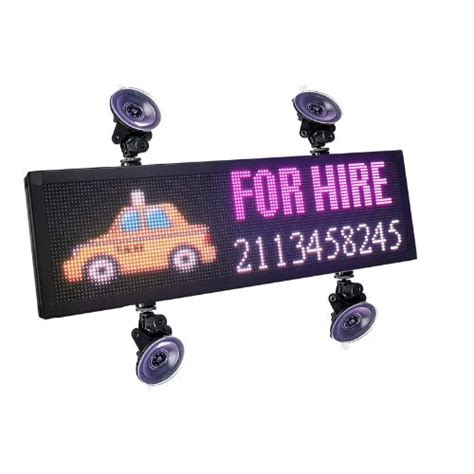 LED Car Window Display Manufacturer In China RGBLEDWORLD