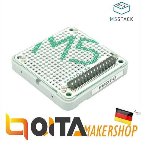 M5stack Proto Module With Extension Bus Socket Universal Prototype Perboard M001 Ebay