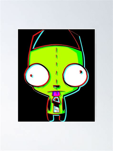 Invader Zim Poster For Sale By Jamesbaldwin10 Redbubble