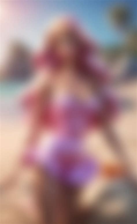 Barbie In Bikini At The Beach Model By Barbietheartist On Deviantart