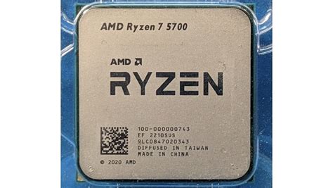 Gigabyte Confirms Mystery Ryzen 7 5700 And Ryzen 3 5100 Cpu Specs