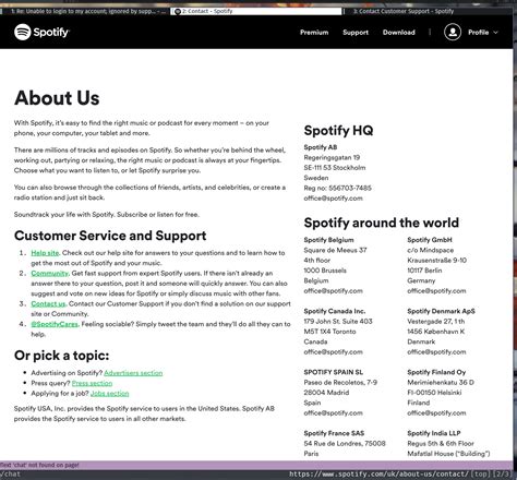 unable to login to my account ignored by support the spotify community