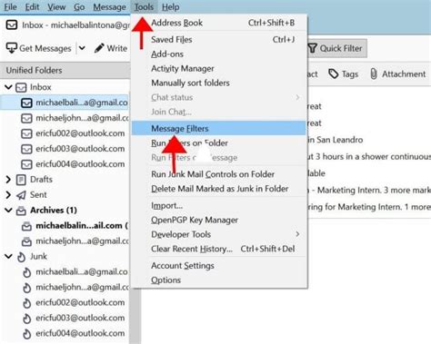 How To Read Your Emails In One Folder Setting 1 Unified Inbox Yoyofumedia