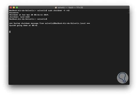 Command To Restart Or Shut Down Mac Terminal