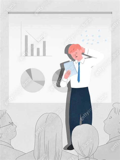 화이트칼라 전문직 비즈니스 스트레스 프리젠테이션 연설 황당 컨셉 사람들 비즈니스미팅 미팅 이미지 Jv12293502 일러스트 무료 일러스트