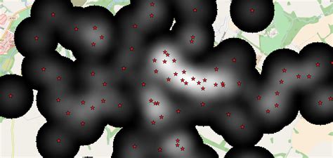 Interpreting Raster Values Generated By Qgis Heatmap Plugin Geographic Information Systems