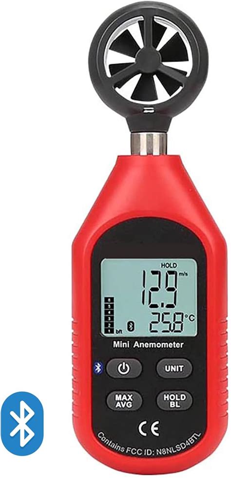buy anemometer mini handheld anemometer temperature tester with