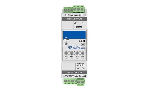 I O Modul 4x Do Modbus Rtu Ascii Nebo Bacnet Mstp Rs485