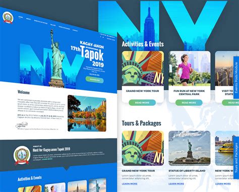 Events Website UI UX On Behance