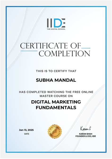 Digitalmarketing Iide Learning Marketingskills Subha Mandal