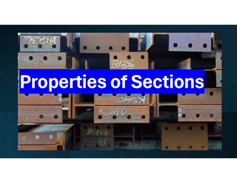 Properties Of Sections PDF Properties Of Sections Lesson Outline Centroids And How To