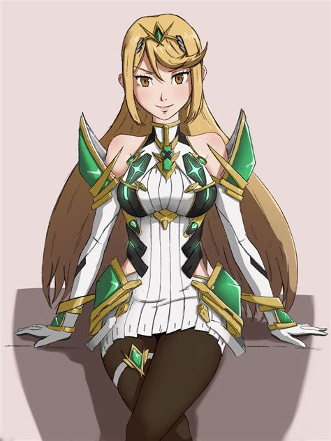 Mythra Massive Melee By Feleww On Deviantart