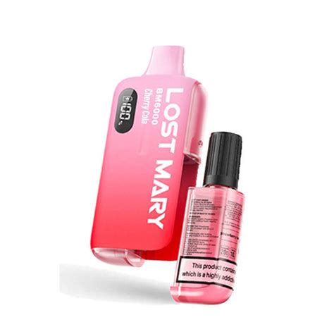Lost Mary Bm6000 Cherry Cola Disposable Vape Kit Vapestreams