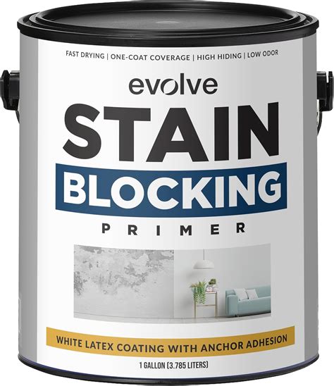 Evolve Ultimate Pro Stain Blocking Primer Quick Dry Low Odor Superior Stain Blocking Primer