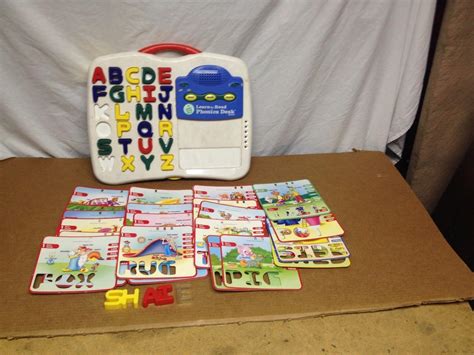 Leapfrog Learn To Read Phonics Desk Cards Letters 1849840499