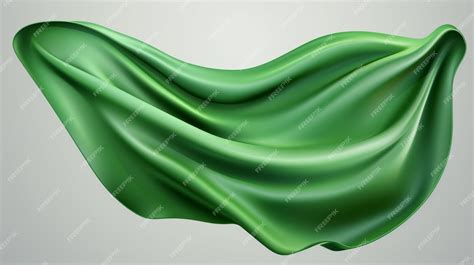 Una Bandera Verde Con Un Fondo Verde Que Dice Quot Verde Quot Vector