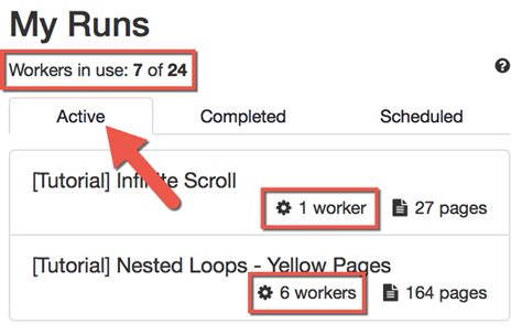 Project Speeds And Parallelizing Projects Parsehub Help Center