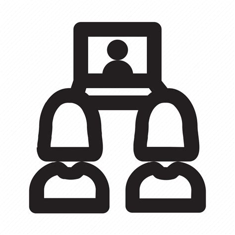 Online Class Icon Download On Iconfinder On Iconfinder