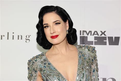 Dita Von Teese Says Nobody Ever Told Her Youve Got A Bit Of