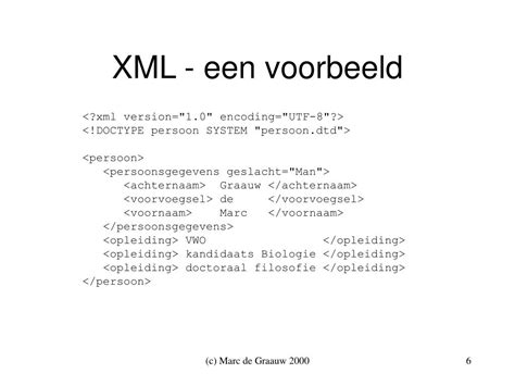 Ppt Presentatie Xml Powerpoint Presentation Free Download Id5587237