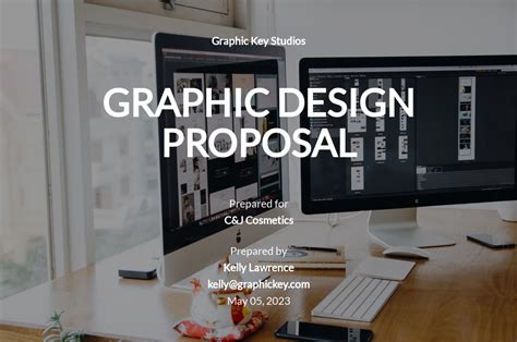 6 Free Graphic Design Proposal Templates [edit And Download]