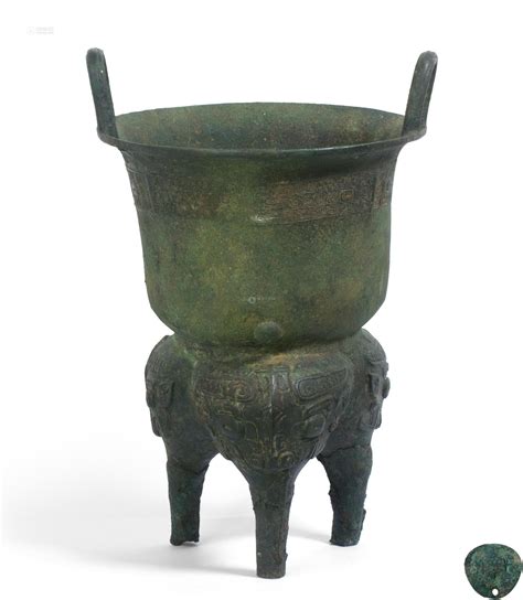 【商代 兽面纹青铜甗】拍卖品图片价格鉴赏青铜器雅昌艺术品拍卖网