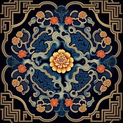 Premium Ai Image Chinese Traditional Pattern Ai Generated