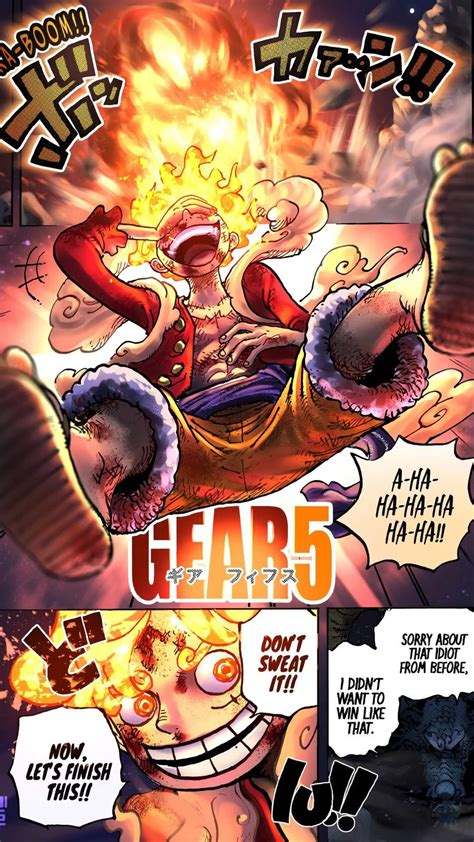 One Piece Luffy Gear 5 4k Wallpaper For Mobile