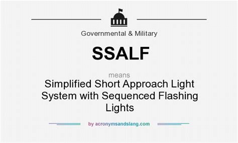 Sequenced Flasher Approach Lighting System