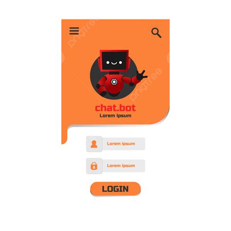 Mobile Chatbot Assistant Concept Page Template Download On Pngtree