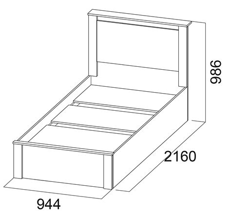 Кровать Sv Мебель Гамма 20 Ясень Анкор Светлый Сандал Светлый 0 9x2 0м Pandashop Md Купить