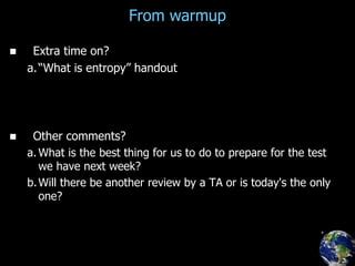 Lecture 13 What Is Entropy Ppt