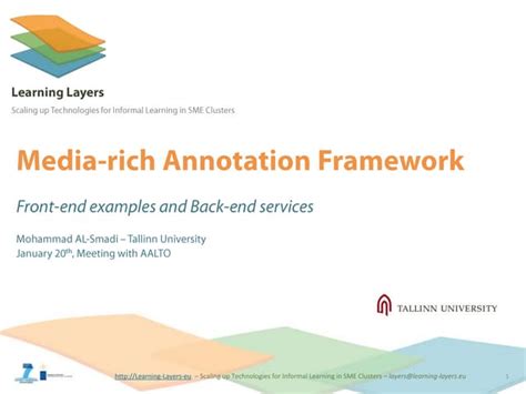 Annotation Framework Pptx
