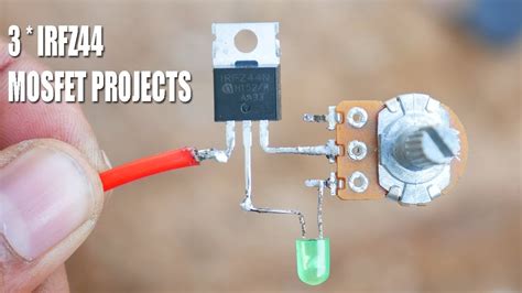 Amazing Ideas With Irfz MOSFET Very Useful Circuits YouTube