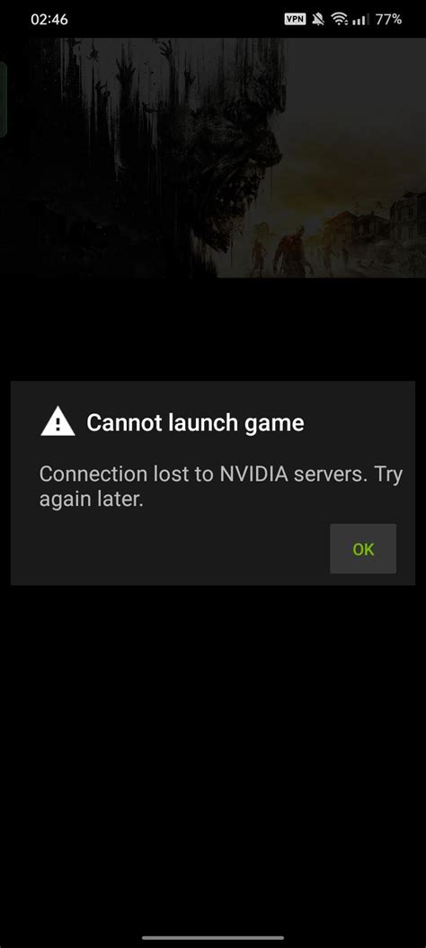 Cannot Launch Game Rgeforcenow