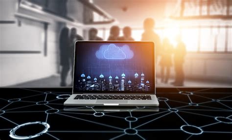 Premium Photo Cloud Computing Software For Modish Remote Work