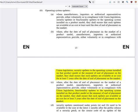 EU Wants OEMs To Support Phones With Years Of OS Updates And Years Of Security Updates